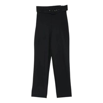 La Petite Robe Di Chiara Boni Xafir Hose - - Trousers - Damen - Schwarzk - L