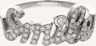 Cada Cada Ring Smile silber