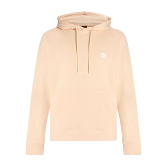HUGO BOSS Minimalistisches T-Shirt - - Sweatshirts & Hoodies - Herren - Orange - M