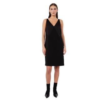 Max Mara Femme, Robes, Noir, Taille: 34 FR Robe Courte en Cady