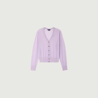 SOEUR CARDIGAN ETRETAT VIOLET