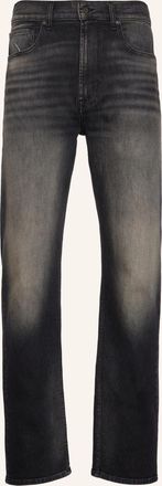 7 For All Mankind Pants Easy Straight Straight Fit schwarz