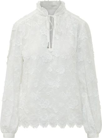 Michael Kors Femme, Blouses et Chemises, Blanc, Taille: 38 FR Blouses