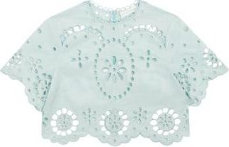 Zimmermann Top court &agrave; col rond en lin