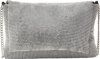 Faina Clutch/Abendtasche Damen Silber