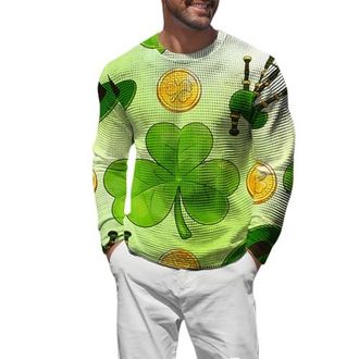 Generic Chemise gaufr&eacute;e l&eacute;g&egrave;re et respirante &agrave; col rond et manches longues pour homme - Confortable et doux au toucher, GN1., S