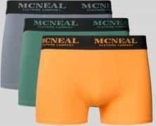 Mc Neal Trunks mit elastischem Logo-Bund im 3er-Pack