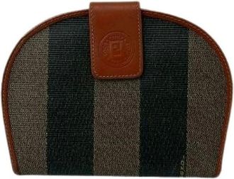 Fendi Portefeuille Pequin en cuir Pre-owned - Femme - Pre-owned - Multicolore - Taille: ONE Size