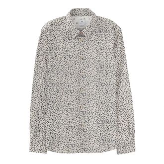 Paul Smith Lang&auml;rmeliges- tailliertes Hemd - - Shirts - Herren - Wei&szlig; - S