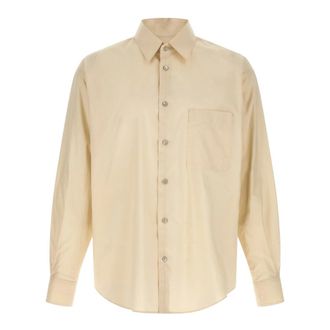 Christophe Lemaire Homme, Chemises, Beige, Taille: S Regular Shirt