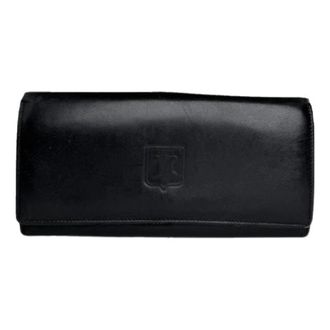 Celine Portefeuille en cuir Pre-owned - Femme - Pre-owned - Noir - Taille: ONE Size