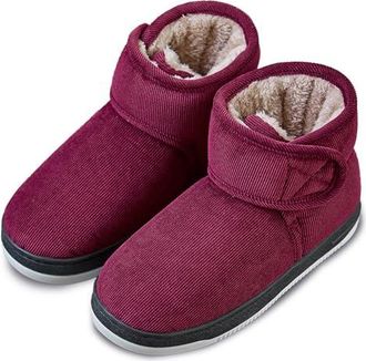 Generic Chaussure Hiver Antid&eacute;rapantes for Femmes Hommes Bottes de Neige Chaudes et &eacute;paisses Doubl&eacute;es de Fourrure Chaussons &agrave; Enfiler for Personnes &acirc;g&eacute;es Wome