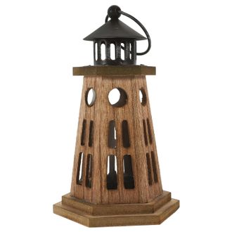 BESPORTBLE Vintage Kerzenst&auml;nder Leuchtturm Design F&uuml;r Tischdeko Und Geschenke Nostalgischer Kerzenhalter