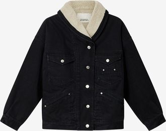 Isabel Marant Veste Pimia - Femme - Noir D&eacute;lav&eacute; - Taille34 - Isabel Marant