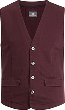 Jan Vanderstorm Homme Gilet Torell Rouge Foncé, 4xl (xxxxl) - 70