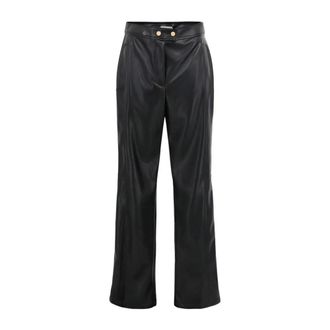 SIMKHAI Elegante Schwarze Straight Leg Hose - - Trousers - Damen - Schwarzk - L