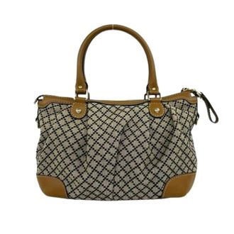 Gucci Pre-owned Vintage Canvas Shoulder Bag - - Pre-owned - Damen - Beige - ONE SIZE