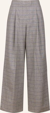 Helene Galwas Hose Mit Weitem Bein Jola grau