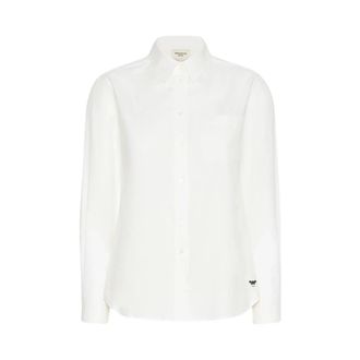 Max Mara Wkdcobalto Baumwoll-Oxford-Hemd - - Blouses & Shirts - Damen - Wei&szlig; - S