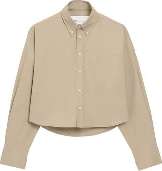 Ami Baumwollhemd - - Blouses & Shirts - Damen - Gr&uuml;n - M