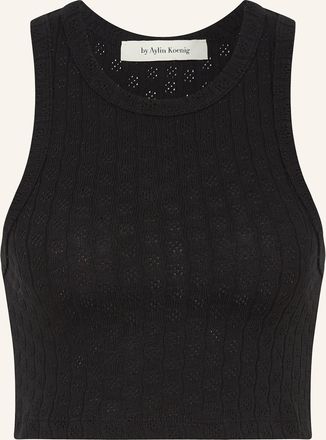 by Aylin Koenig By Aylin Koenig Stricktop Raya schwarz