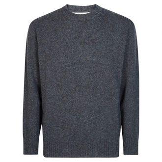 Amaranto Rotture Rundhals Strickpullover - - Knitwear - Herren - Grau - M