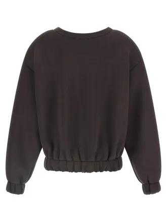 Giuseppe Di Morabito 3D Rose-Appliqu&eacute; Sweatshirt - Brown