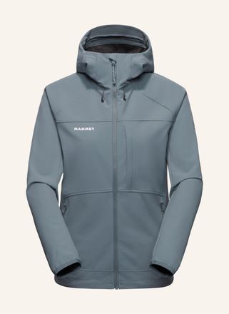 Mammut Mammut Softshell-Jacke Ultimate Comfort So Hooded grau