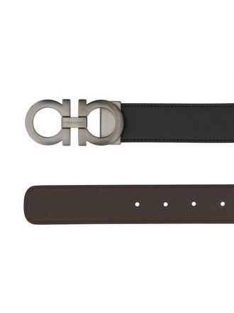 Ferragamo Gancini Belt - Black