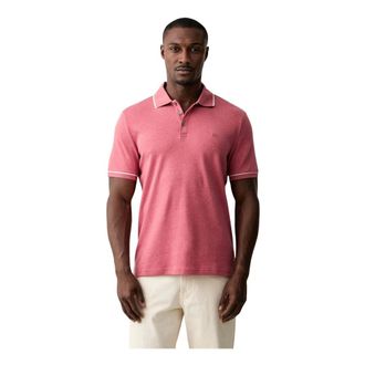 Michael Kors Polo Gramercy en Coton - Homme - Tops - Rose - Taille: M