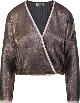 Forte_Forte Femme, Blouses et Chemises, Brun, Taille: 32 FR My Shirt Kimono Shirt