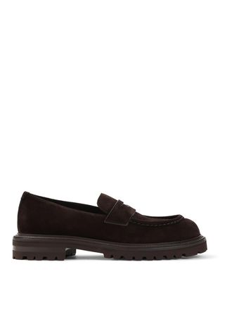 Giorgio Armani Mokassins - Dunkelbraun