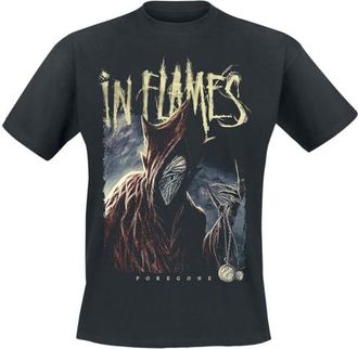 In Flames Foregone Homme T-Shirt Manches Courtes Noir XXL 100% Coton Regular/Coupe Standard