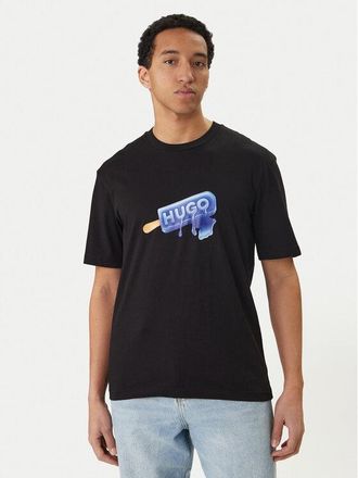 HUGO BOSS T-Shirt 50560049 Schwarz Regular Fit