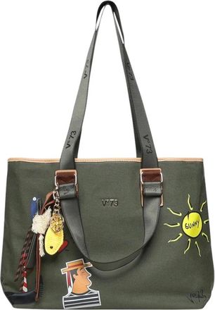 V&deg; 73 Femme, Sacs, Vert, Taille: ONE Size Tita Tote Bag