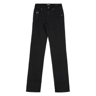 Versace Jeans Couture High-Rise Slim Fit Jeans - - Jeans - Damen - Schwarzk - W26