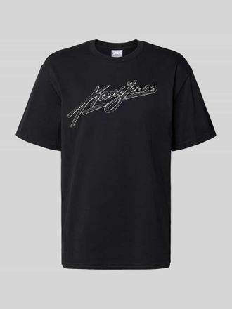 Karl Kani Oversized Fit T-Shirt mit Logo-Stitching
