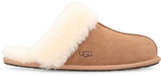 UGG Womens Scuffette Ii Suede Mules Brown Cow Hide Sandal