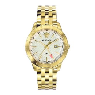 Versace Univers GMT Uhr - - Accessories - Herren - Gelb - ONE SIZE