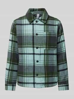 s.Oliver Red Label Regular Fit Hemdjacke mit Woll-Anteil