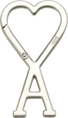 Ami Femme, Accessoires, Gris, Taille: ONE Size Ami de Coeur Hook Keyring