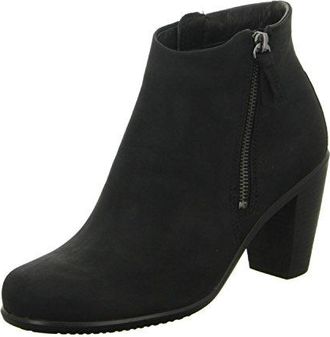 Ecco Touch 75B Short Boot, Bottes Femme - Noir - Noir, 40