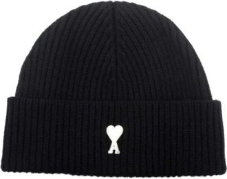 Ami Bonnet Ami de Coeur - Homme - Accessoires - Noir - Taille: ONE Size