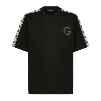Dolce & Gabbana T-Shirts - - Tops - Herren - Schwarzk - M