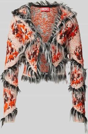 Diesel Strickjacke mit Ausfransungen