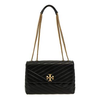 Tory Burch Kira Chevron Convertible Crossbody Bag - - Bags - Damen - Schwarzk - ONE SIZE