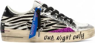 Crime London Homme, Chaussures, Multicolore, Taille: 36 EU SK8 Deluxe Disco Heat Baskets