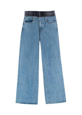 Slvrlake Denim Slvrlake Re-Work Eva Double Wide Leg Jeans Size XS