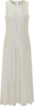 Calvin Klein Femme, Robes, Blanc, Taille: 40 FR Voile Maxi Dress