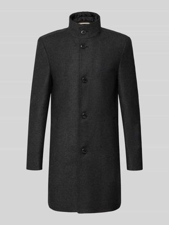 HUGO BOSS Regular Fit Kurzmantel aus Woll-Mix Modell H-HYDE